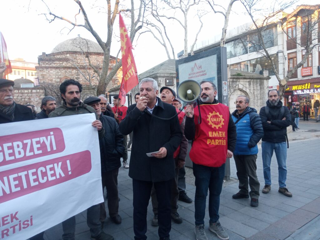 Emek Partisi Gebze Belediye Başkan adayını açıkladı: Petro kimya işçisi ...
